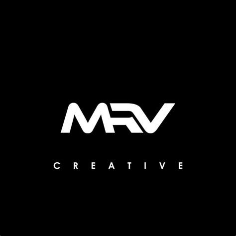 Mrv Letter Initial Logo Design Template Vector Illustration 36205738 Vector Art At Vecteezy