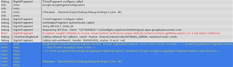 Application Quit On Android Breaks Google Sign In In Unity