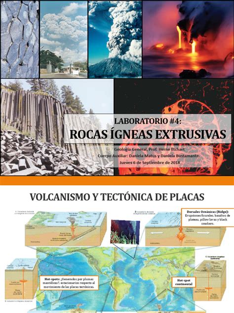 Lab 4 Rocas Ígneas Extrusivas Pdf Lava Volcán