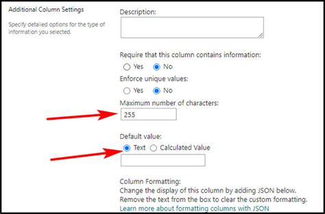 a brief explanation of all sharepoint column types