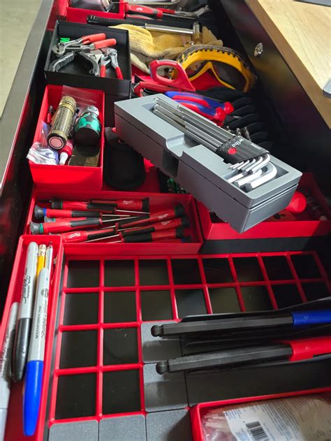 Husky 46 By 18 Mobile Workbench Cabinet Gridfinity By Carlos Makerworld Download Free 3d Models