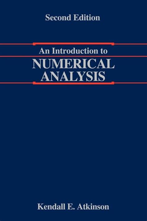 An Introduction To Numerical Analysis Boek Bruna