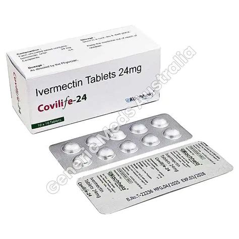 Order Ivermectin 24 Mg Tablet Australia Treat Scabies Worm Infections