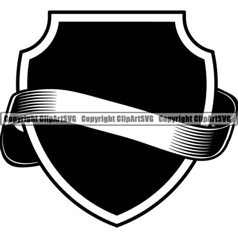 Design Element Shield Border Frame Badge Emblem Clipart Svg Clipart Svg
