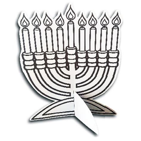 יצירה חנוכיה תלת מימד עומדת 36 יחידות עיר גנים ציוד לגני ילדים