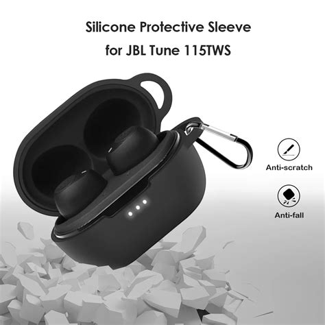 Generic Earphone Case Silicone Charging Box Cover For Jbl Tune Tws Wireless Headphones Case