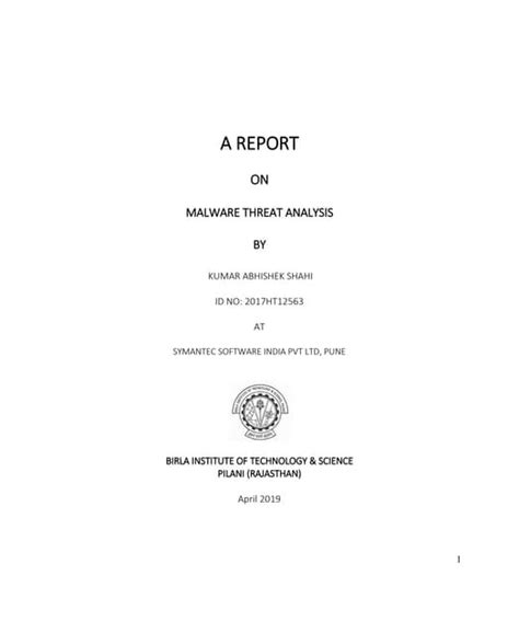 Malware Analysis Pptx Operating Systems Computer Software And Applications