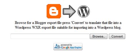 How To Convert A Blogger Xml File To Wordpress Wxr Format