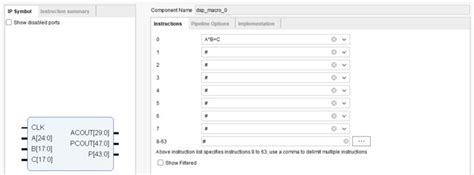 Can Not Correctly Infer A B C To Dsp48e2