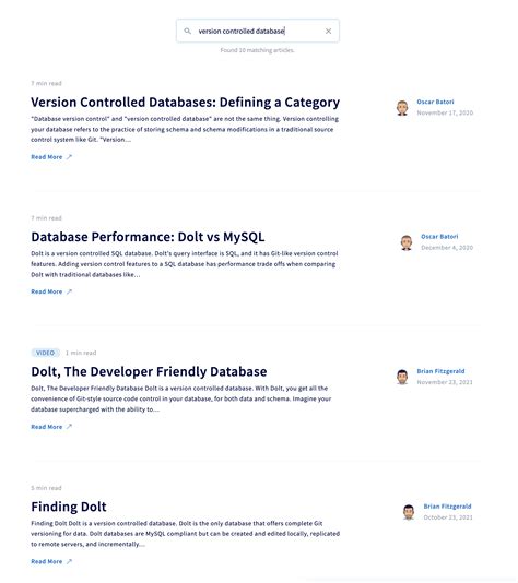 Adding Pagination And Search To Our Gatsby Blog DoltHub Blog