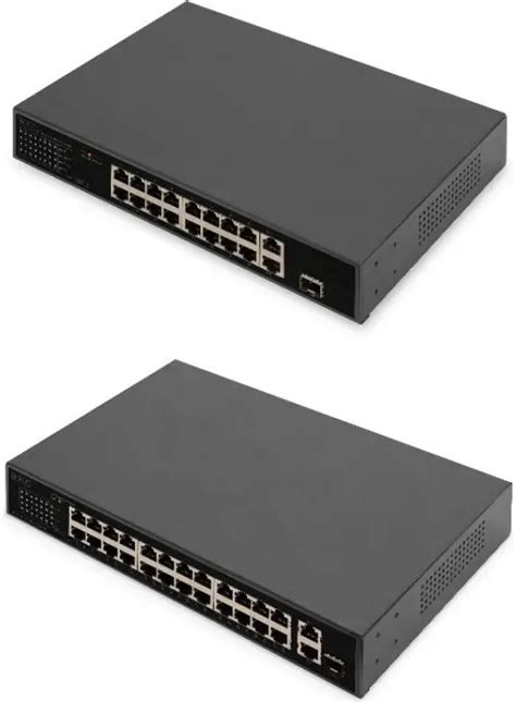 Digitus 16 24 Port Fast Ethernet PoE Switch User Manual