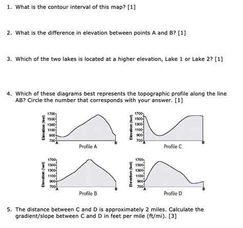 Solved Use Map To Answer Questions Points A B C Chegg Com