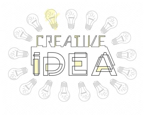 Premium Vector Design Style Concept Of Big Idea Finding Solution