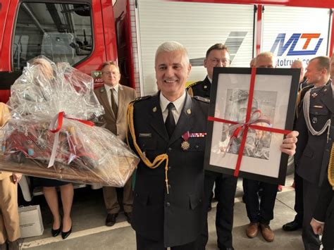 Starszy Brygadier Rybaczyk Odszedł Na Emeryturę Nowym Szefem Strażaków