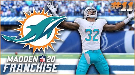 Madden 20 Miami Dolphins Franchise Ep 11 Kenyan Drake Is Back Youtube