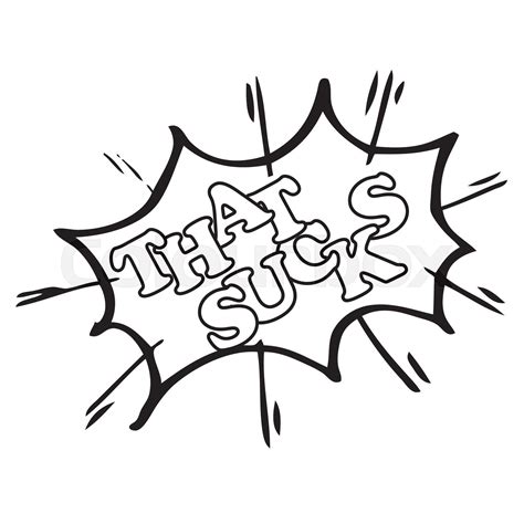 That Sucks Stock Vector Colourbox