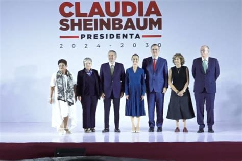Claudia Sheinbaum Presenta A Primeros Integrantes De Su Gabinete