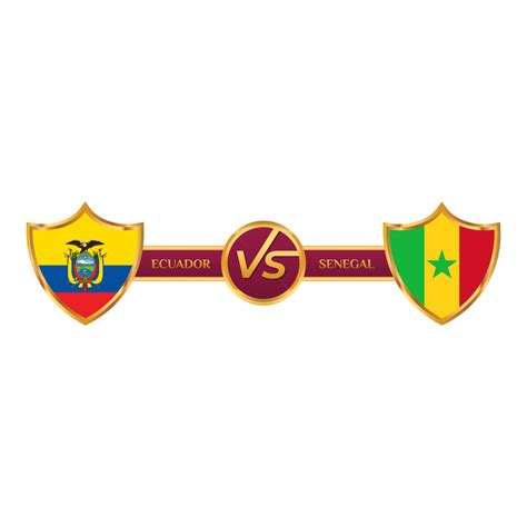 Ecuador Vs Senegal Fifa Football Match Ecuador Vs Senegal Fifa World Cup Football Match PNG