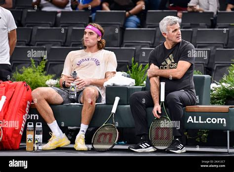Apostolos Tsitsipas Father And Coach Of Stefanos Tsitsipas During The