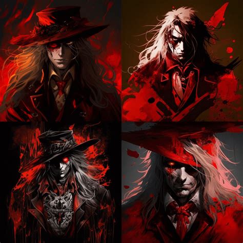 Alucard Ai Generated R Hellsing
