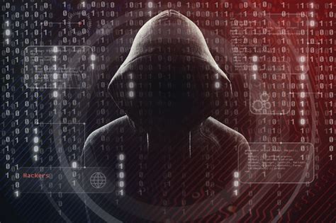 Premium Photo Young Hacker In Data Security Concept Studio Shot