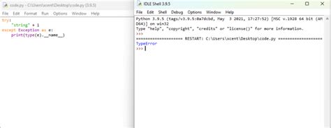 How To Print Exception Messages In Python Try Except Be On The Right Side Of Change