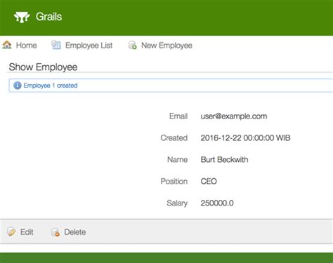 Easy Creating Simple Crud Web Application Using Grails 3