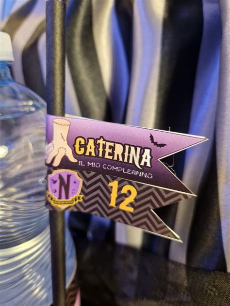 Merlina Addams Fiesta Personalizada
