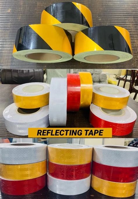 Nylon Radium Reflective Tape Packaging Type Roll At Rs 300roll In