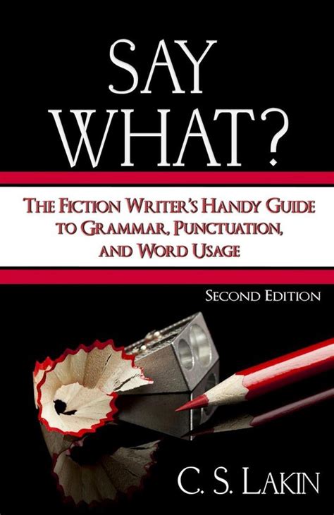 The Writer S Toolbox Series 1 Say What Second Edition The Fiction