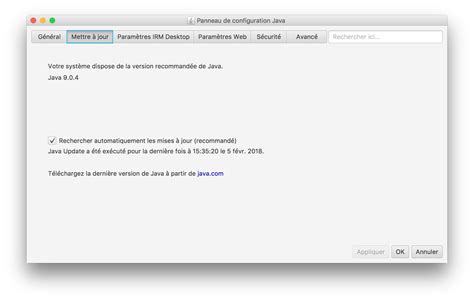 Installer Java MacOS High Sierra 10 13 Mode D Emploi MacBookCity
