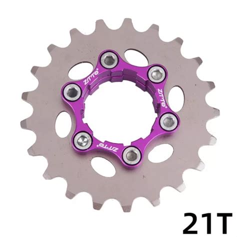 ADAPTATEUR DE VOLANT d inertie pour vélo violet argent convertir le
