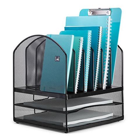 Mindspace Desktop File Organizer 6x Vertical Notebookletter Holders