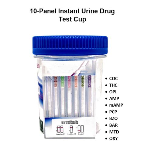 Drug Testing Cups Drug Testurine Drug Test10 Panel Drug Test