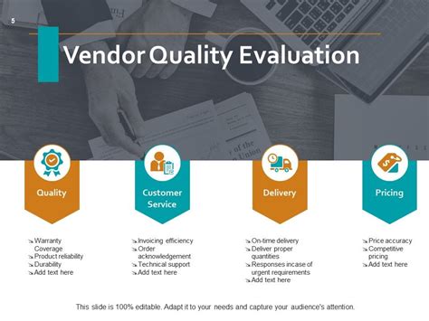 Supplier Evaluation Powerpoint Presentation Slides Powerpoint Presentation Designs Slide Ppt