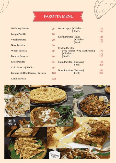 Menu At Banu Food Court Bfc Marthandam