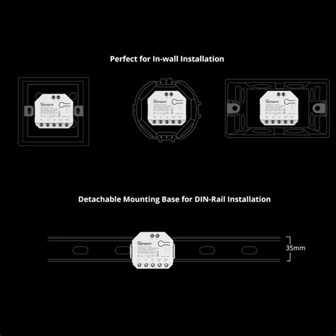 SONOFF DUAL R3 Dual Relay Module DIY Mini Smart Switch With Power