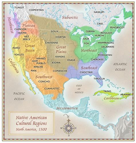 Corns Journey Native American Map American History Facts Native