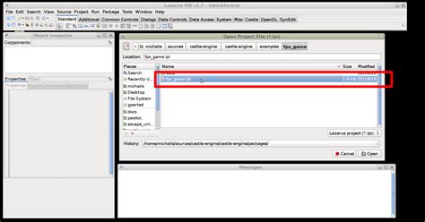 Getting Started Castle Game Engine