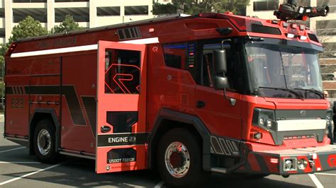 1 Of The Countrys First All Electric Fire Trucks Comes To Chesapeake