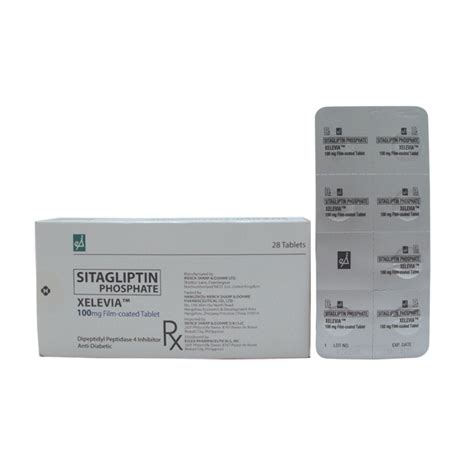 Xelevia Sitagliptin Phosphate 100mg Film Coated Tablet 1s Price In The