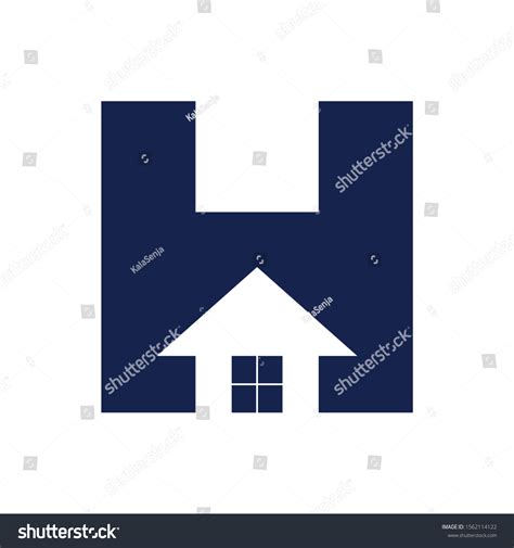 Building House Letter H Architecture Business Royalty Free Stock