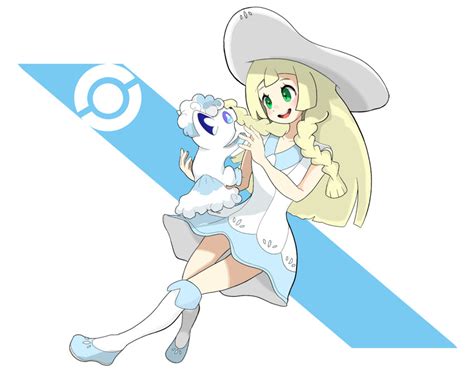 Lillie And Alolan Vulpix Pokemon And 2 More Drawn By Kaz Low Danbooru