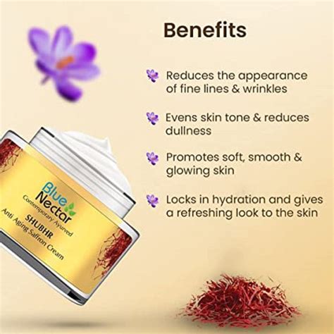 Blue Nectar Men Face Cream With Sandalwood Saffron And Almond Oil 50g