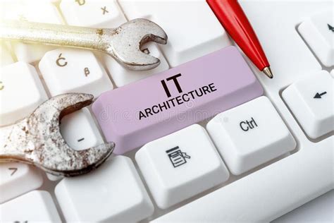 Text Sign Showing It Architecturearchitecture Is Applied To The Process