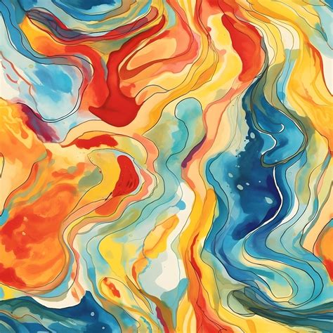 colorful mashup tiles patterns ai art digital print wall etsy