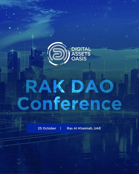 🔊 Lets Talk Web3 Join Us At The Rak Dao Conference For A Front Row