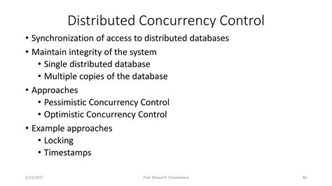 Distributed Dbms Unit 1 Introduction Ppt