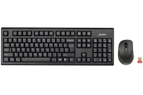 مشخصات، قیمت و خرید کیبورد و ماوس بی سیم مدل A4tech 7100n ایفورتک ۱۹کالا