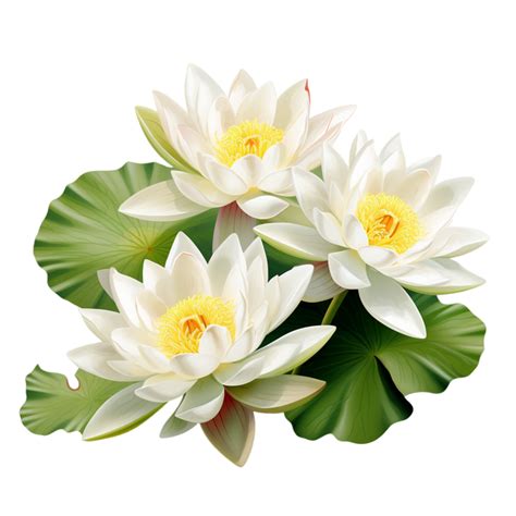 Ai Generated Water Lily Creative Flower 34626664 Png
